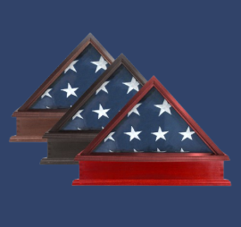 Premium Military Flag Display Cases | Solid Hardwood Furniture – United ...