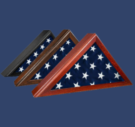Premium Military Flag Display Cases | Solid Hardwood Furniture – United ...