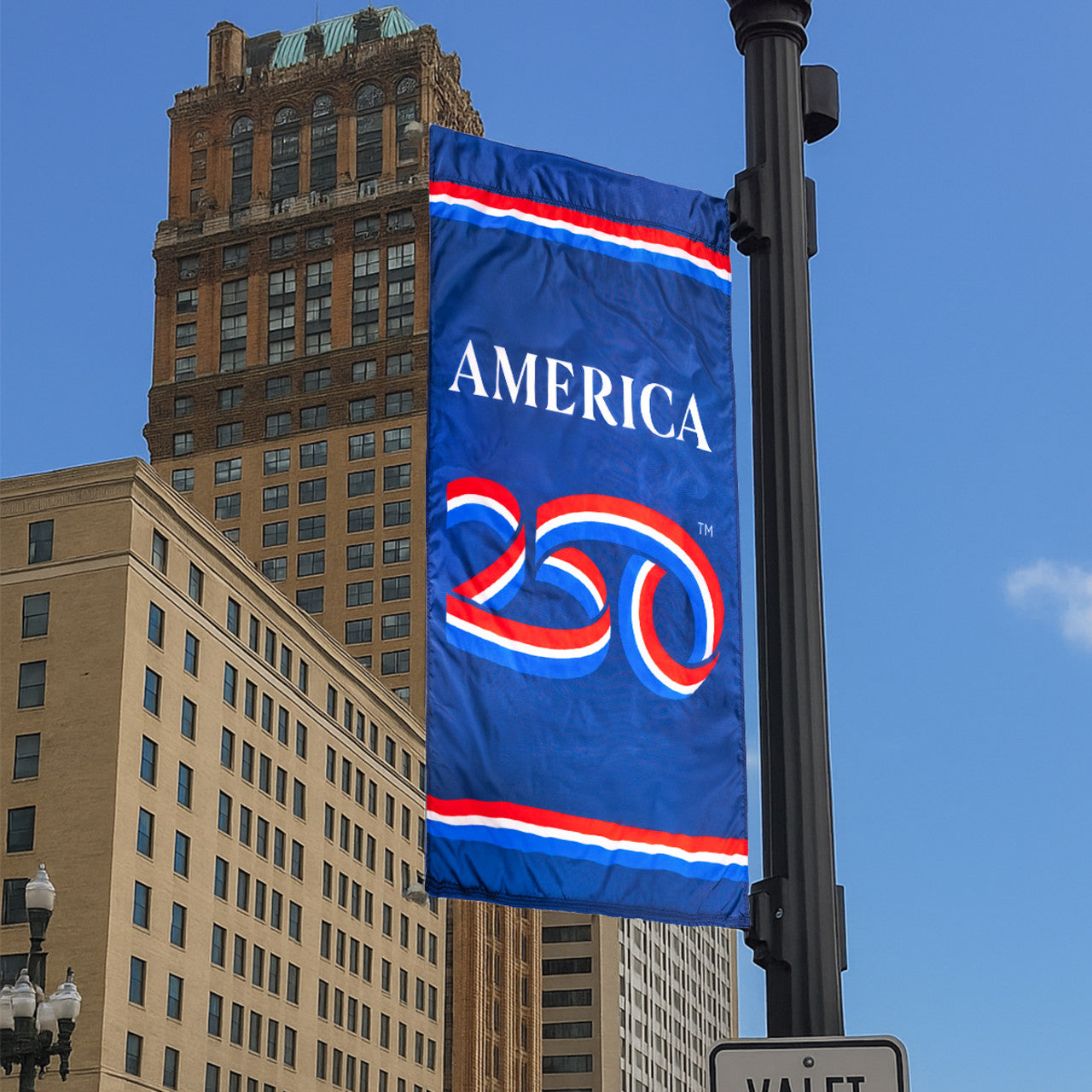 USA 250th Anniversary 2.5ft x 4ft Nyl-Glo Banner – United States Flag Store