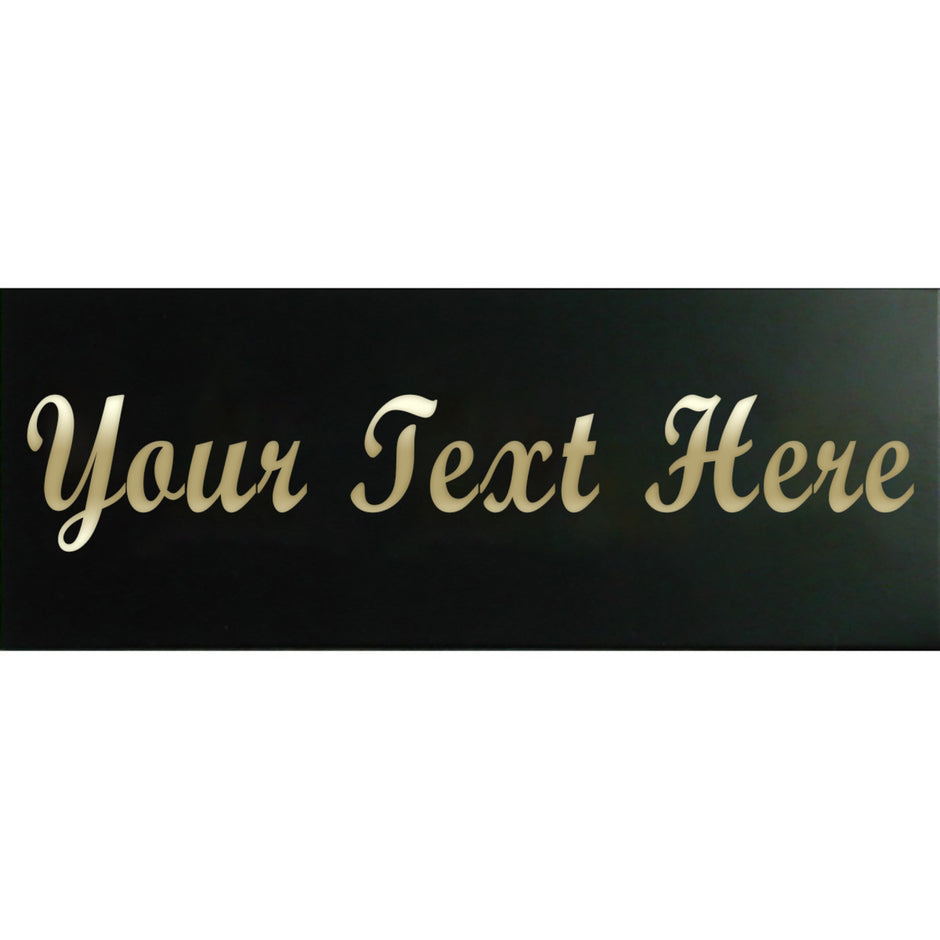Engraved Brass Plates - Customized Brass Plaques | Shop Now! – United ...