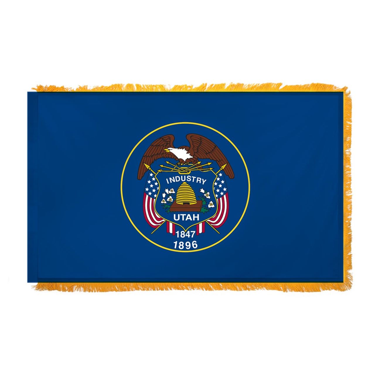 Utah Indoor Flag 3' x 5' Nylon | Shop Utah Flags – United States Flag Store