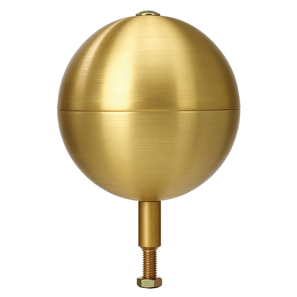 8" Gold Ball Flagpole Topper | USA Made - Free Shipping! – United ...