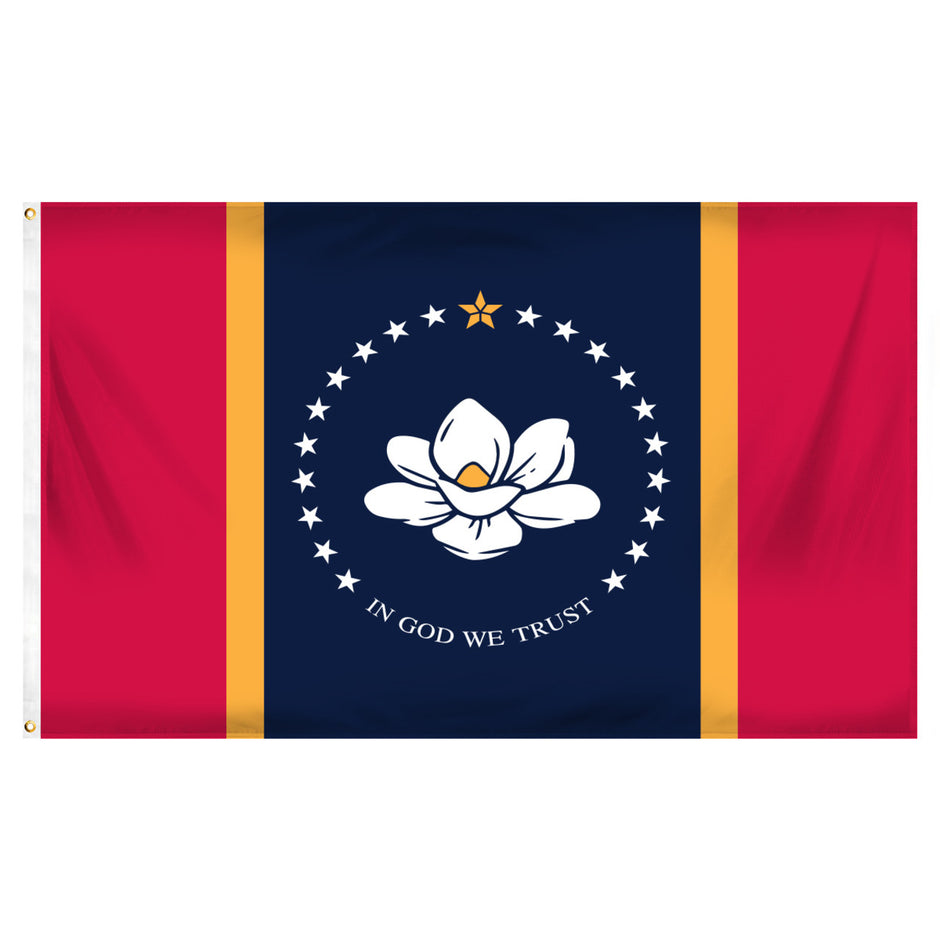 Mississippi State Flags| In Stock & Ships Quick – United States Flag Store