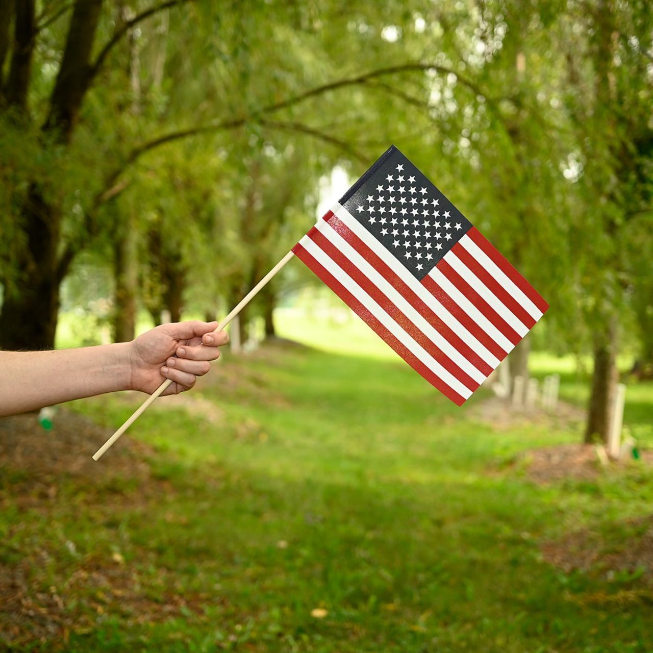 12Pk Super Tough US Stick Flag | 8" x 12" | No Spear Tip – United ...